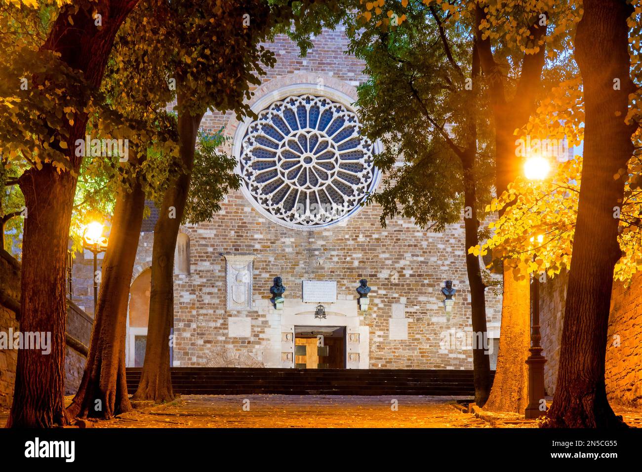 Trieste romanesque hi-res stock photography and images - Alamy