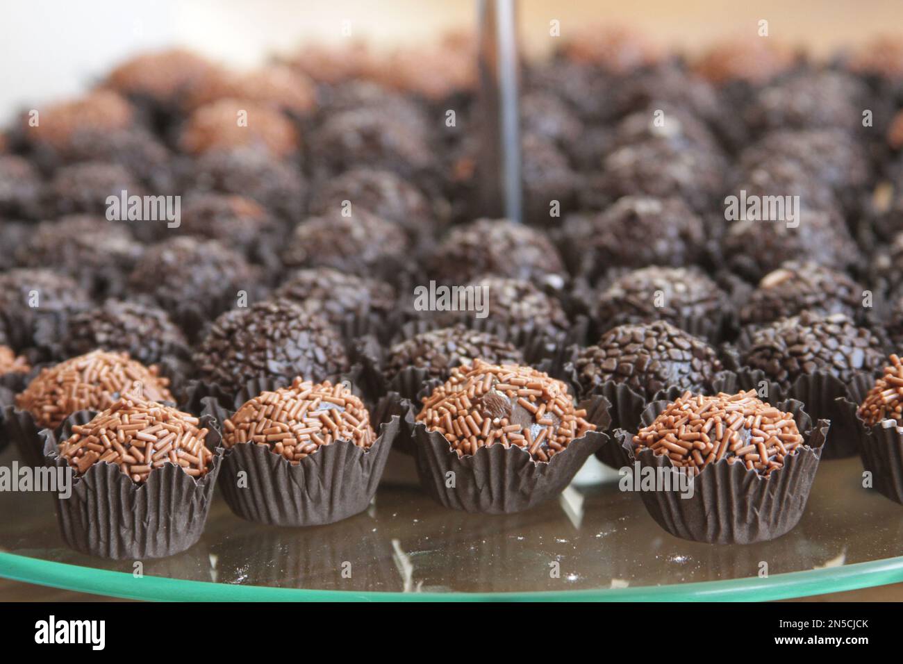 Brigadeiro, Doce, Chocolate candy Stock Photo - Alamy