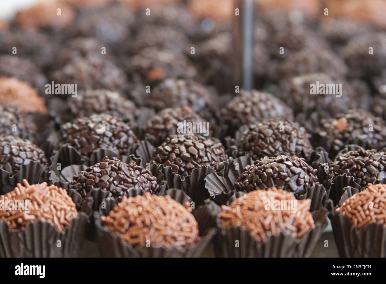 Brigadeiro, Doce, Chocolate candy Stock Photo - Alamy