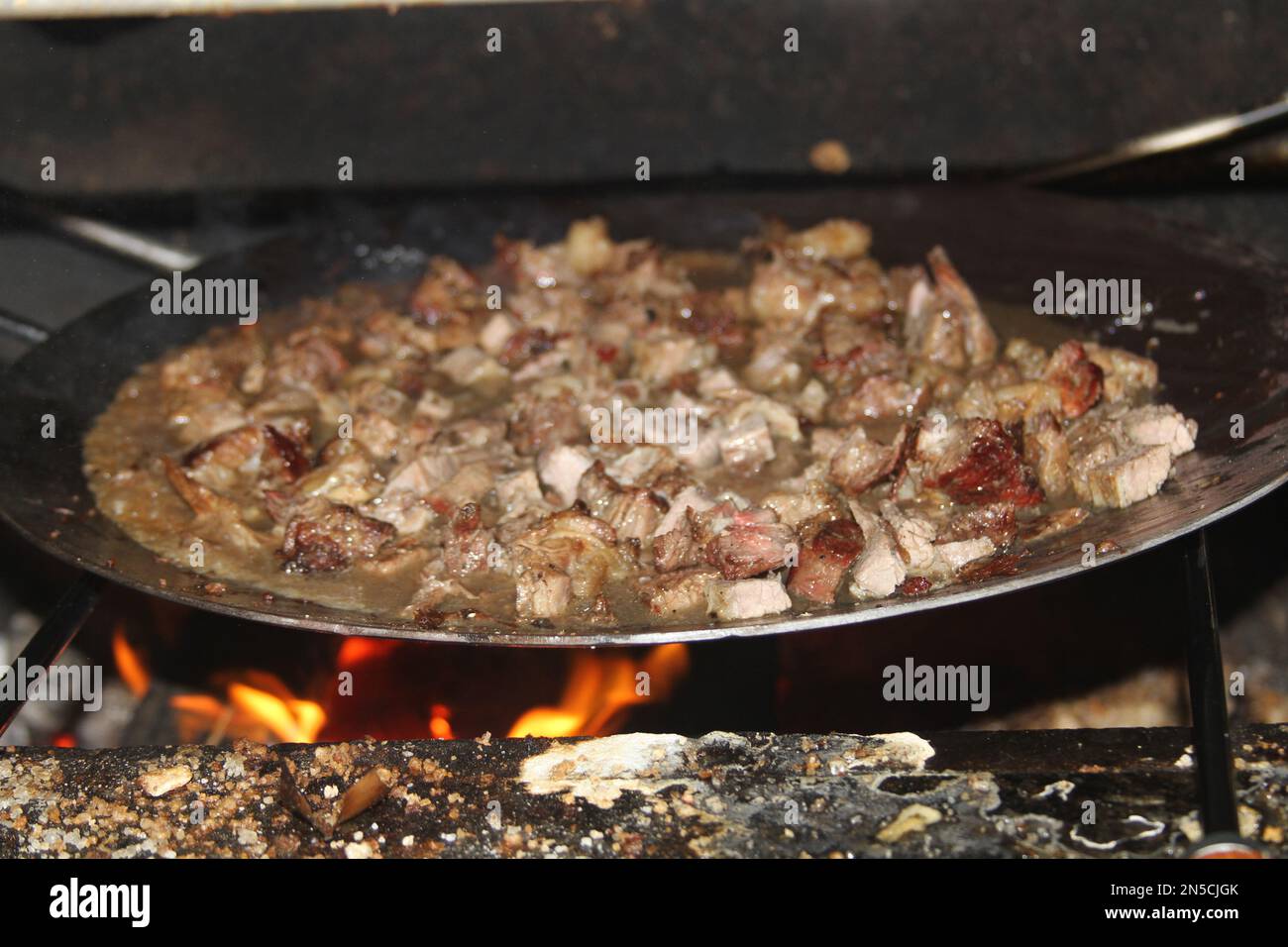 disc, barbecue, carreteiro Stock Photo - Alamy