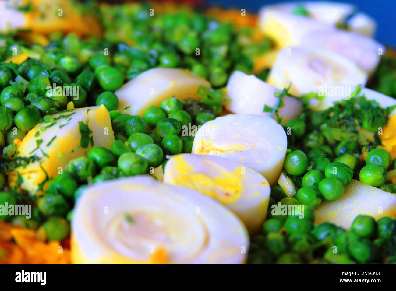 Paella, Paeja, Seafood, Frutos do mar Stock Photo - Alamy