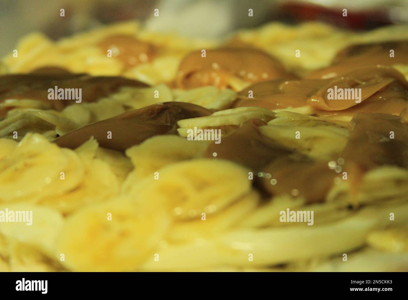 Pizza de banana e doce de leite hi-res stock photography and images - Alamy