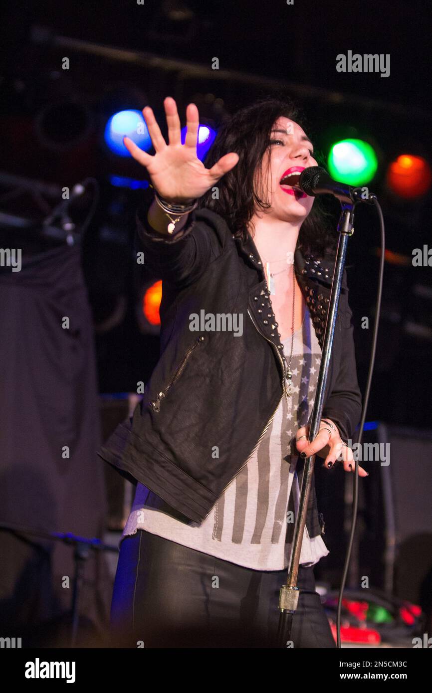 Uliana Cilver for Cilver performing as part of The Hottest Chicks in ...