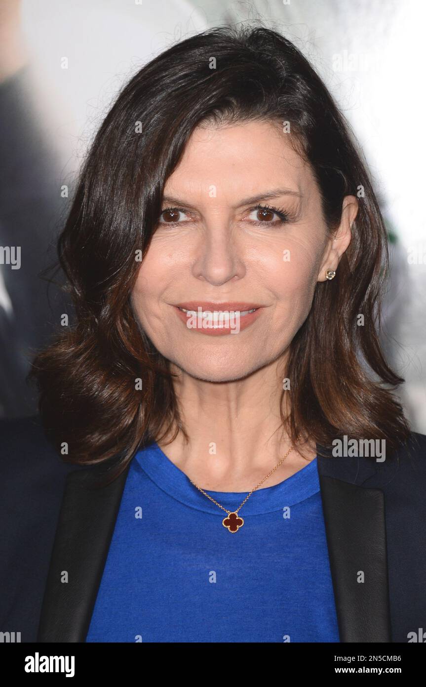 Finola Hughes arrives at the Los Angeles premiere of "Non-Stop" at the ...