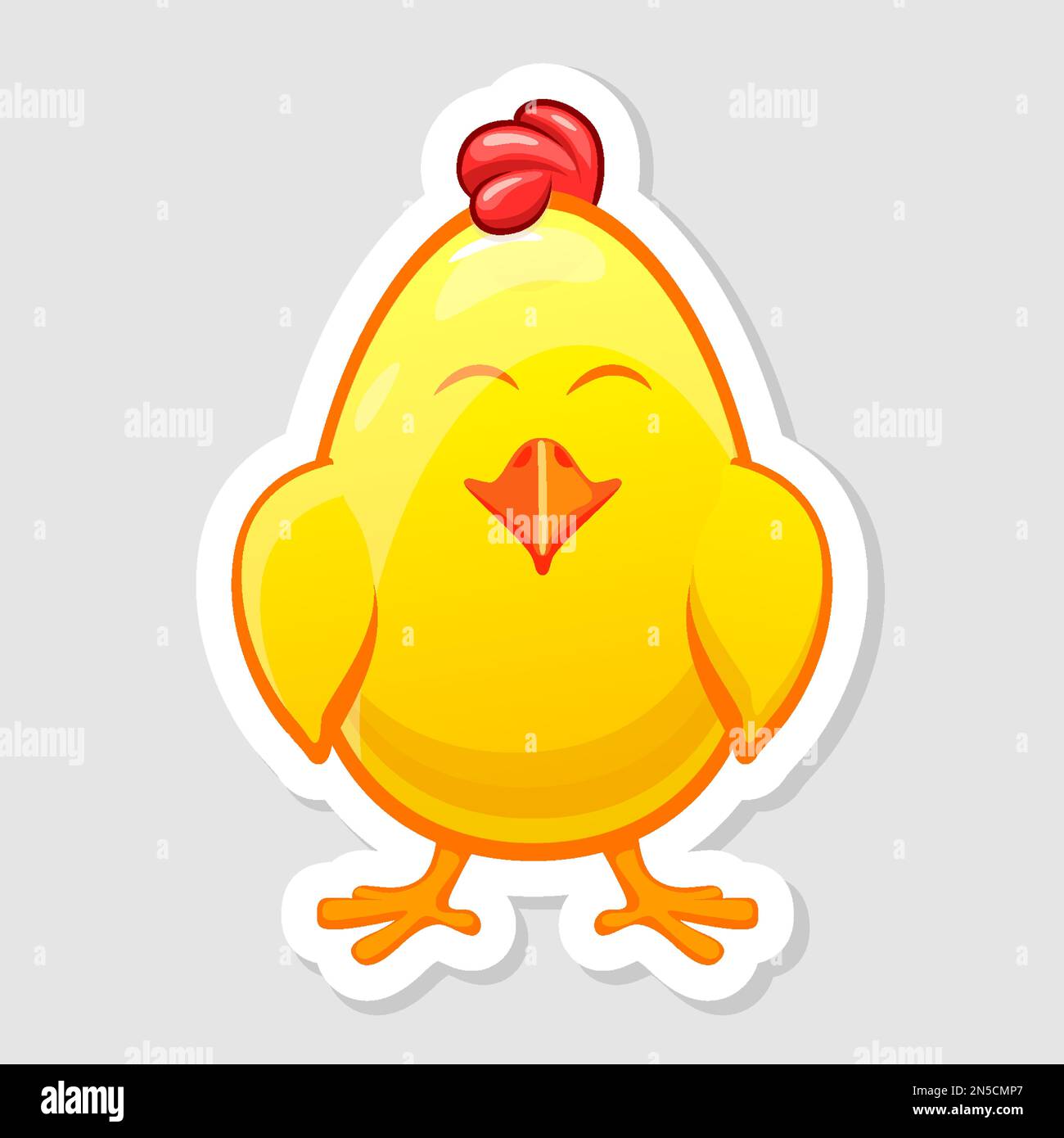 Chick sticker hi-res stock photography and images - Alamy