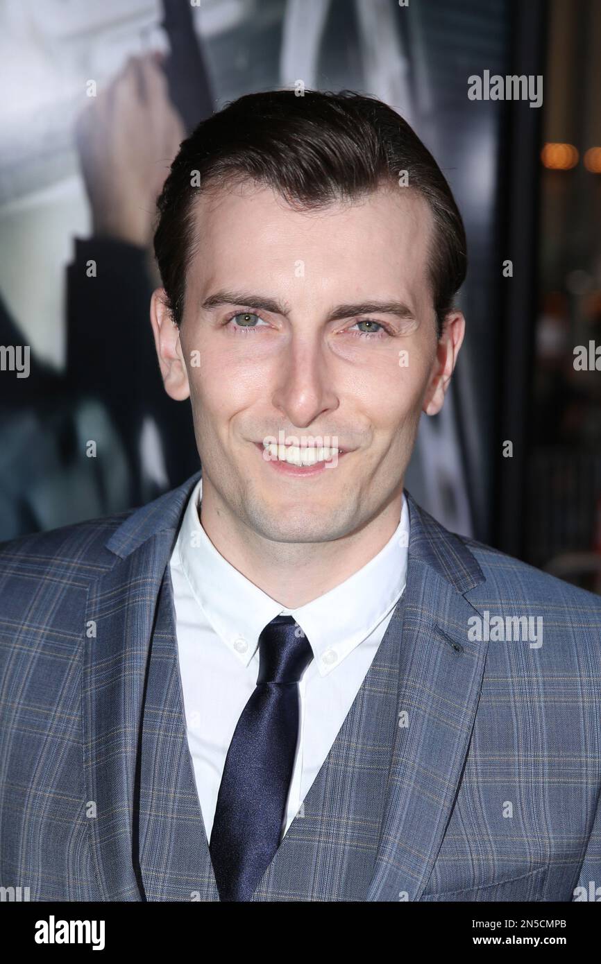 Cameron Moir arrives at the Los Angeles premiere of "Non-Stop" at the ...