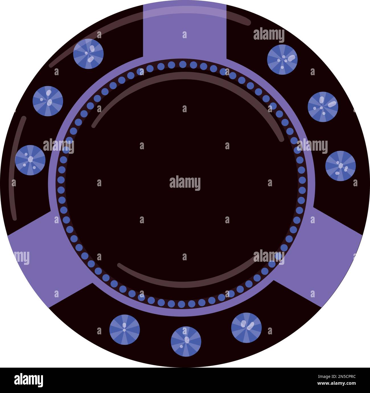 Stacks of poker chips Stock Vector Images - Alamy