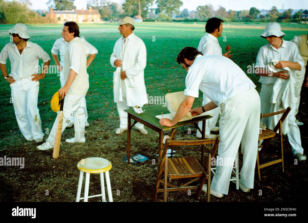 Village cricket match old hi-res stock photography and images - Alamy