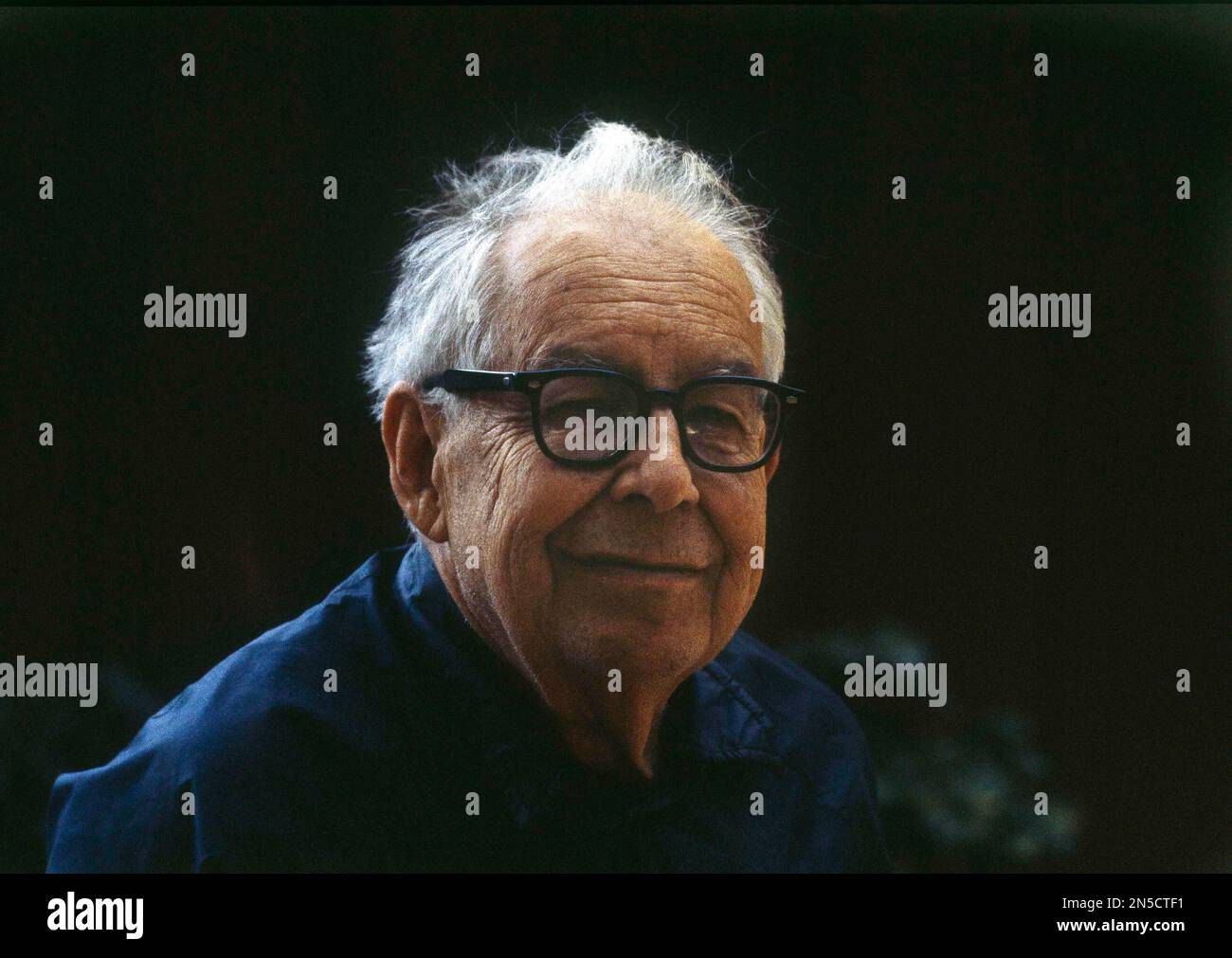 Dr. Charles Richter, 80, is pictured at his home in Altadena, Calif ...