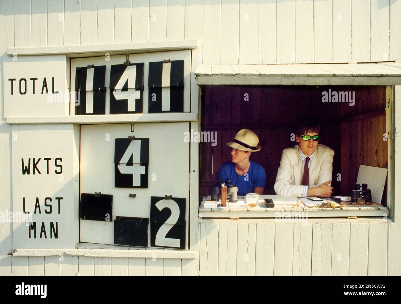 Cricket scorebox hi-res stock photography and images - Alamy