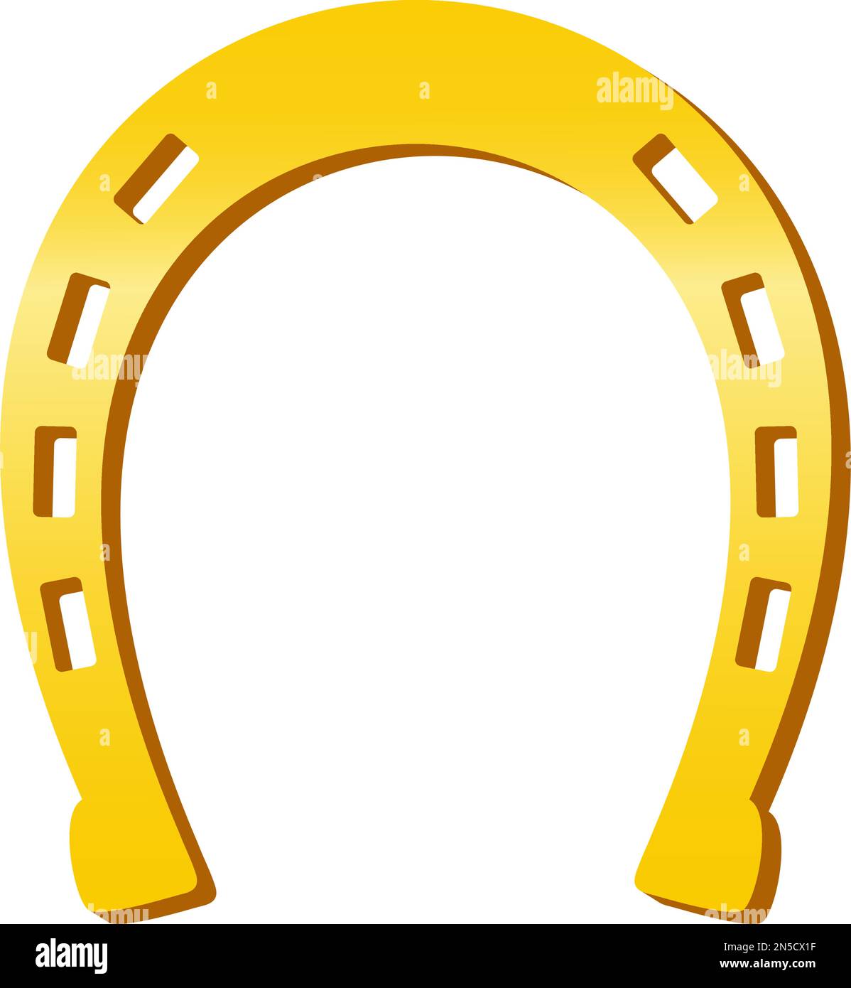 Horseshoe icon. Symbol of Lucky Irish beer festival St Patrick's day ...