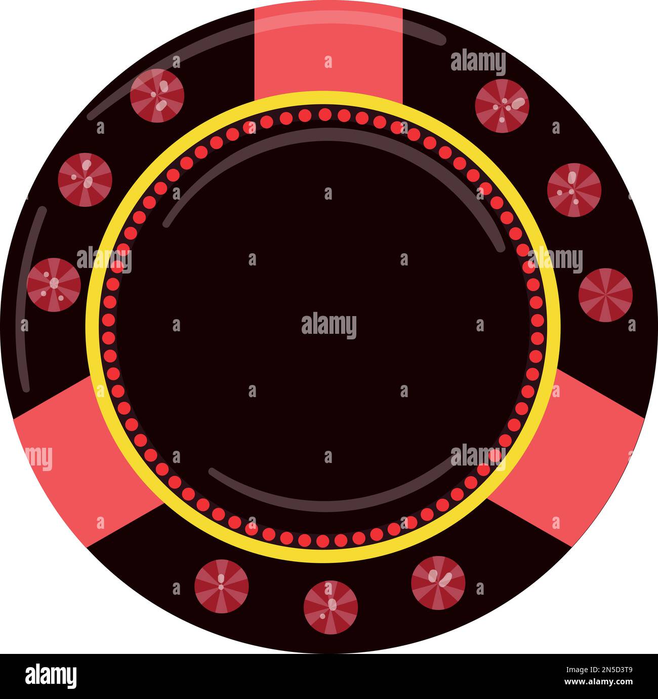 Stacks of poker chips Stock Vector Images - Alamy