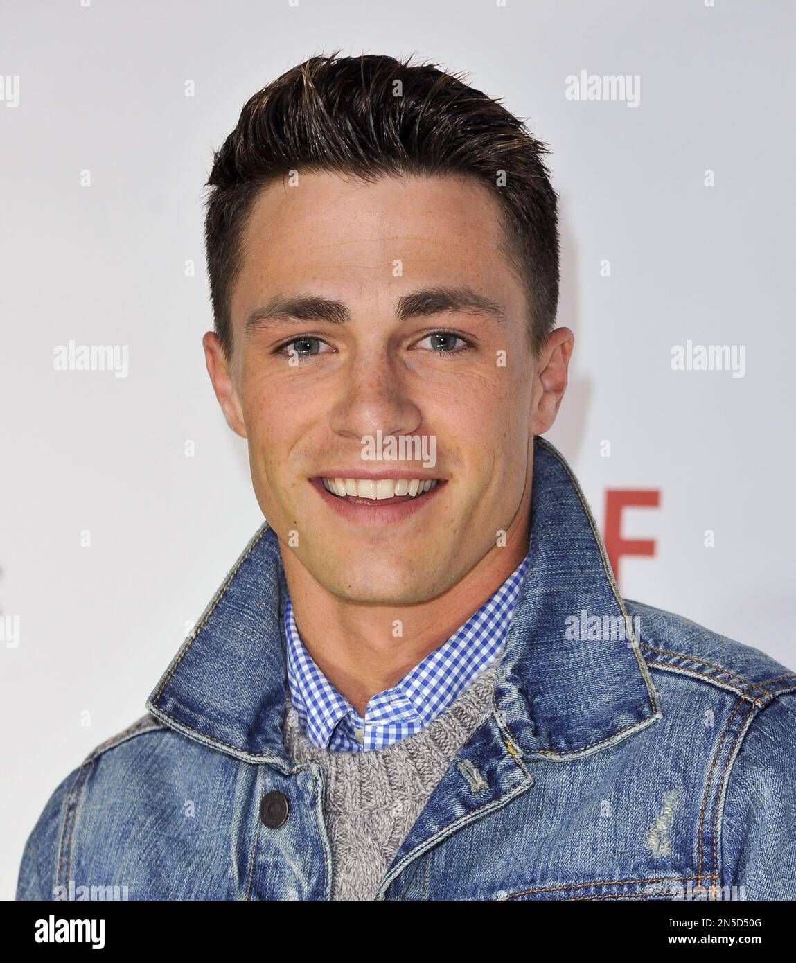 Colton Haynes arrives at the Abercrombie & Fitch “The Making of a Star ...