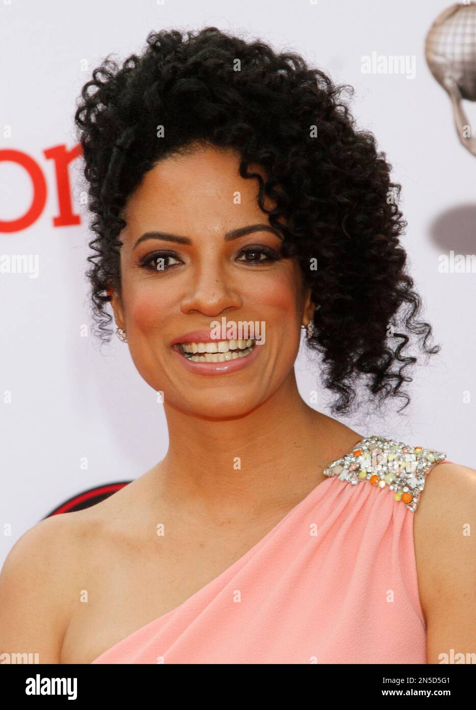 Janine Sherman Barrois arrives at the 45th NAACP Image Awards at the ...