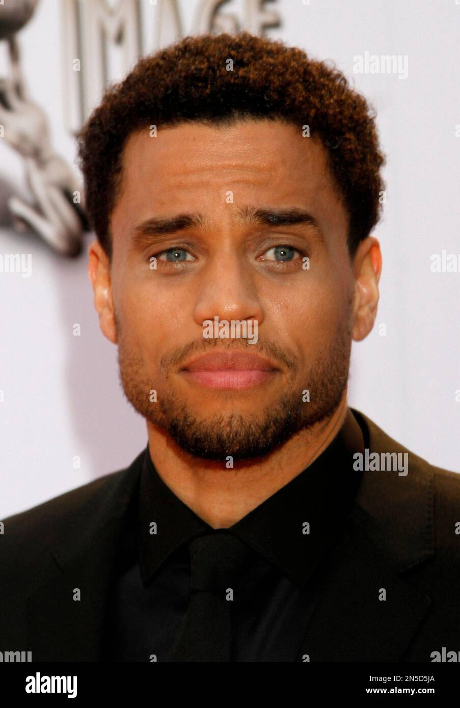 Michael Ealy arrives at the 45th NAACP Image Awards at the Pasadena ...