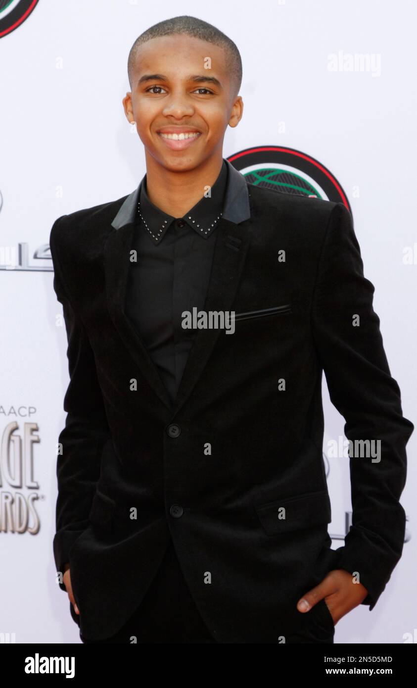 Donis Leonard Jr. arrives at the 45th NAACP Image Awards at the ...