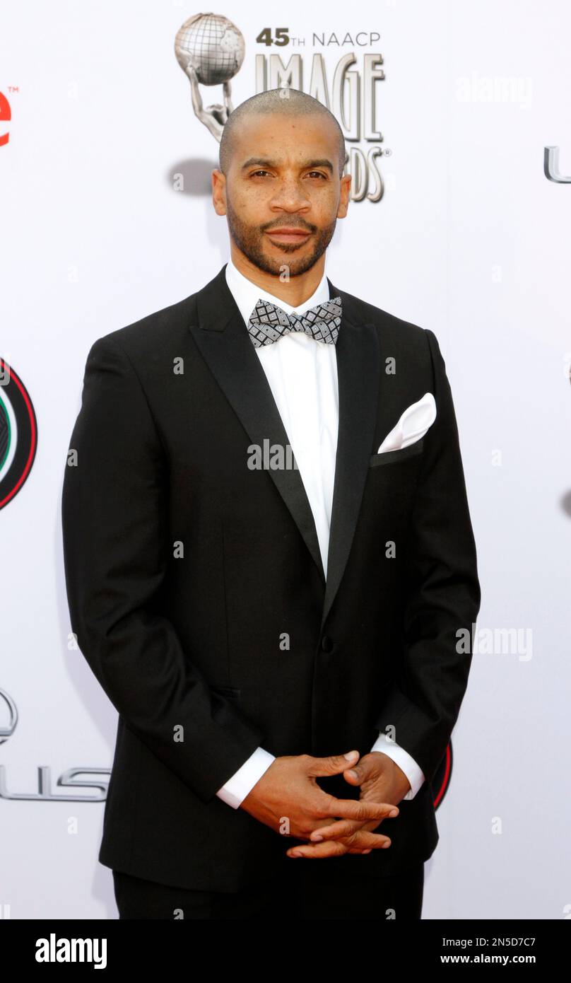 Aaron D. Spears arrives at the 45th NAACP Image Awards at the Pasadena ...
