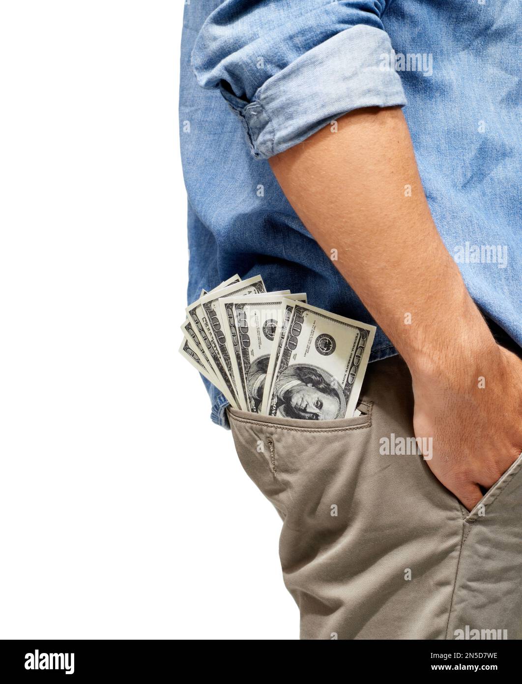 Wad of cash tip hi-res stock photography and images - Alamy