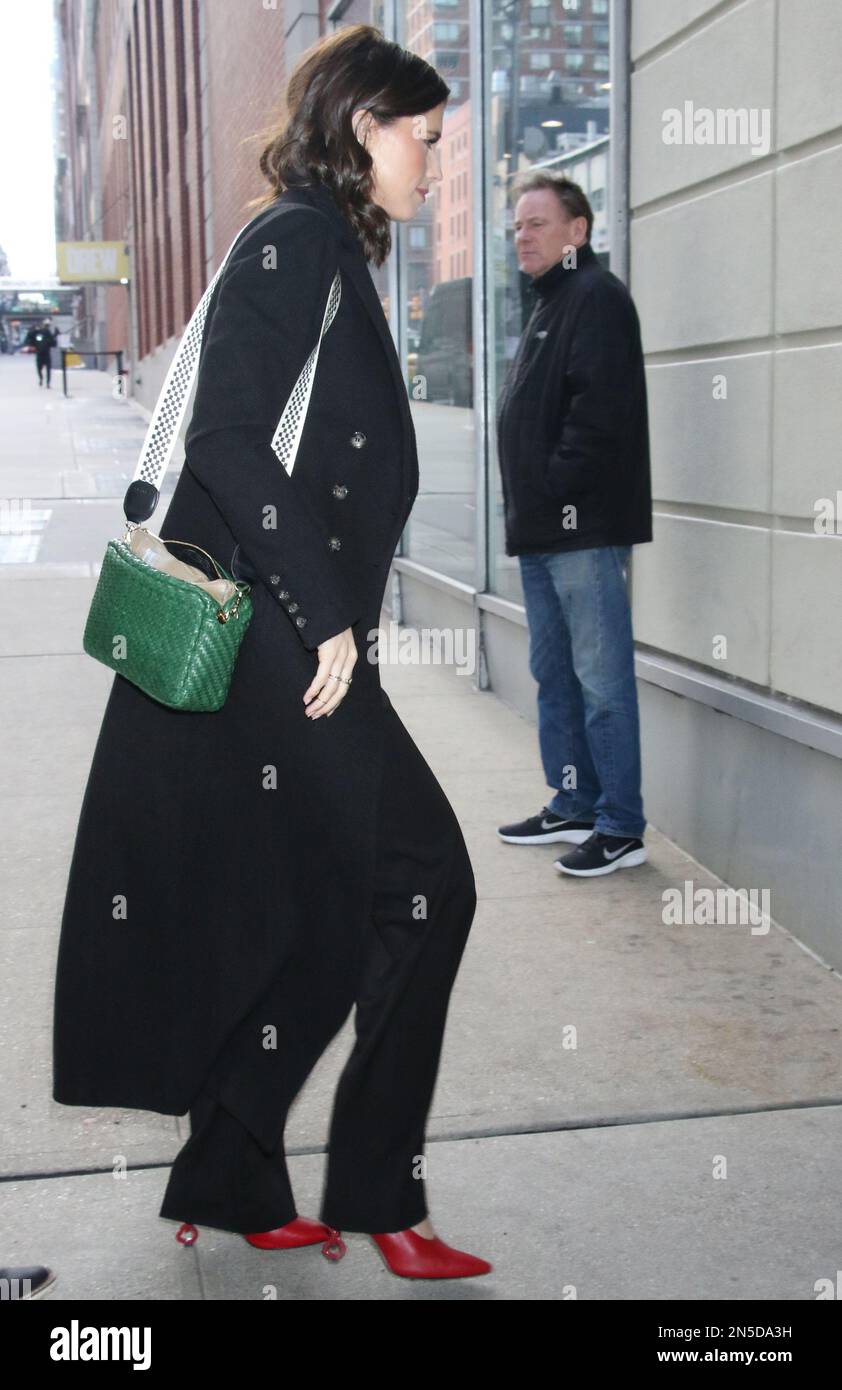 New York, NY, USA. 08th Feb, 2023. Katherine Schwarzenegger Pratt seen ...