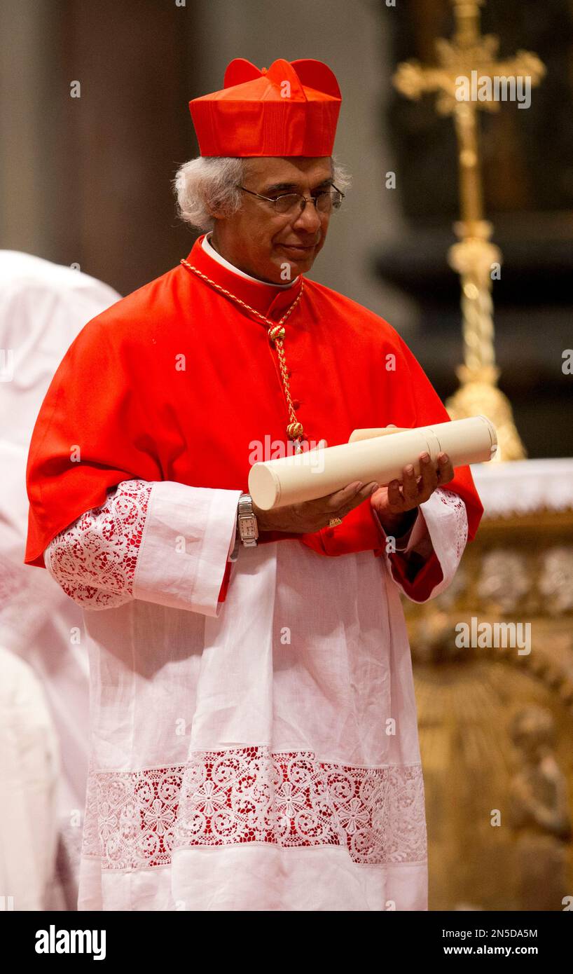 Newly-elected Cardinal Leopoldo Jose Brenes Solorzano, Archbishop of ...