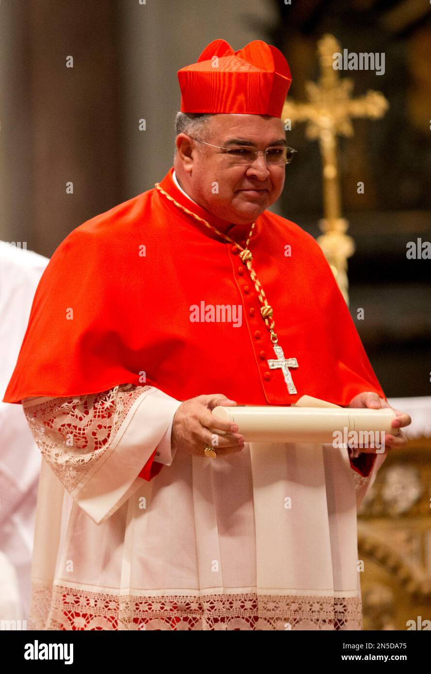 Newly-elected Cardinal Orani Joao Tempesta, Archbishop of Rio de ...