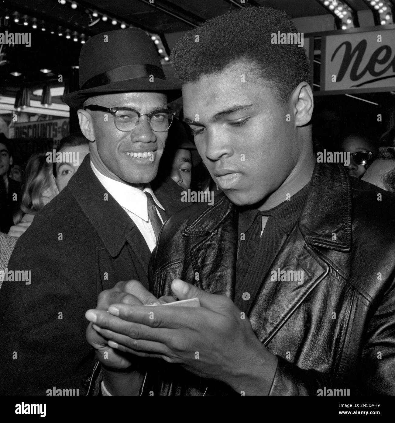 FILE - In this March 1, 1964 file photo, Muhammad Ali, world ...