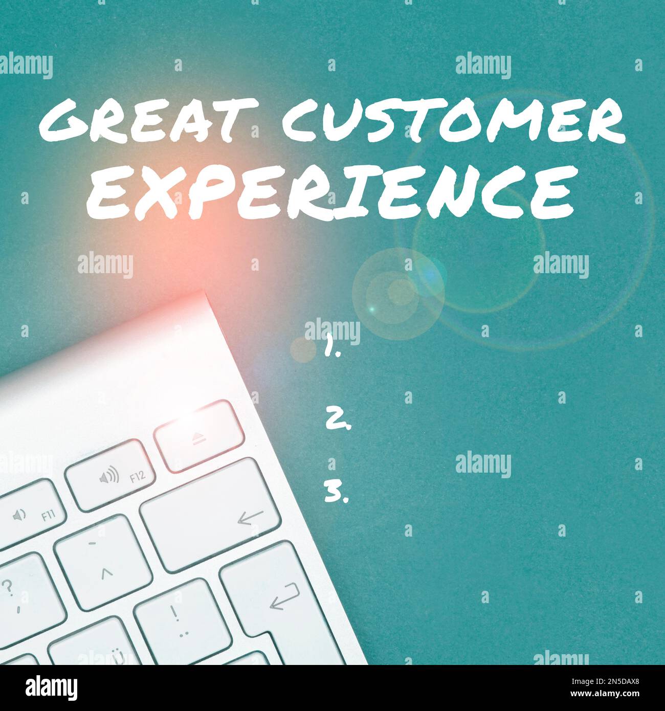 Text showing inspiration Great Customer Experience. Concept meaning ...
