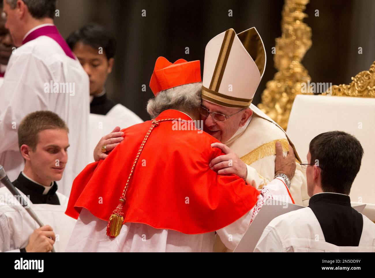 Newly-elected Cardinal Leopoldo Jose Brenes Solorzano, Archbishop of ...
