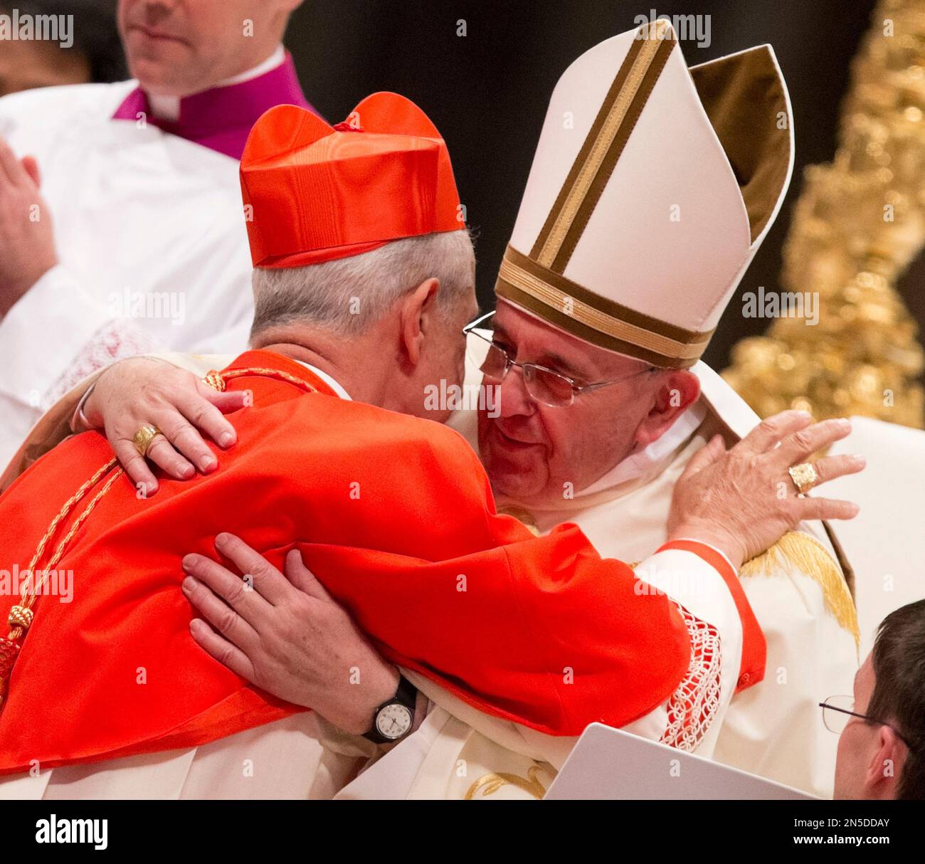 Newly-elected Cardinal Mario Aurelio Poli, Archbishop of Buenos Aires ...