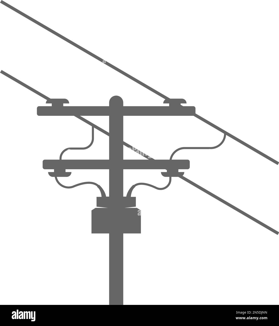 Electric pole icon design illustration Stock Vector Image & Art - Alamy