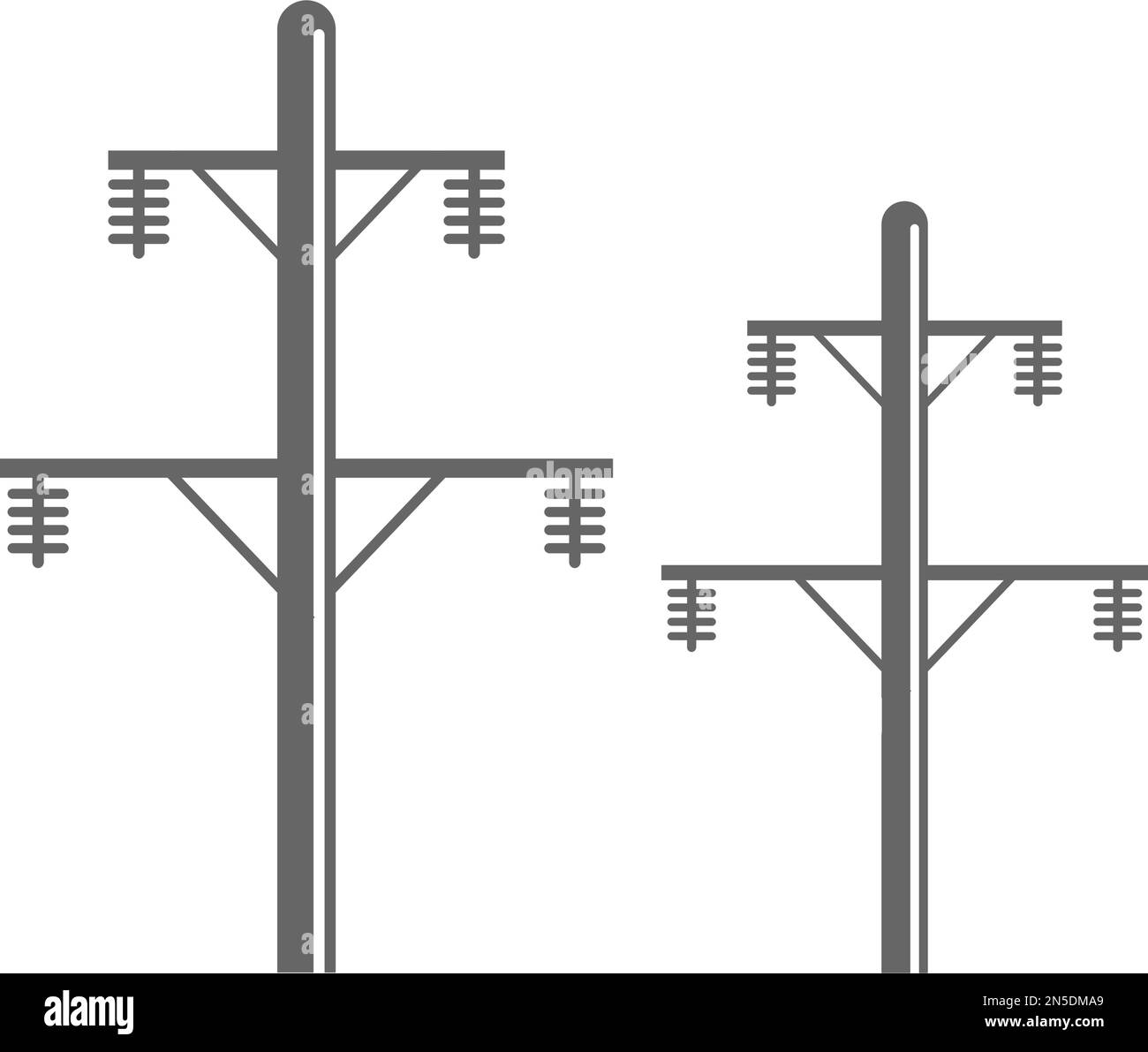 Electric pole icon design illustration Stock Vector Image & Art - Alamy