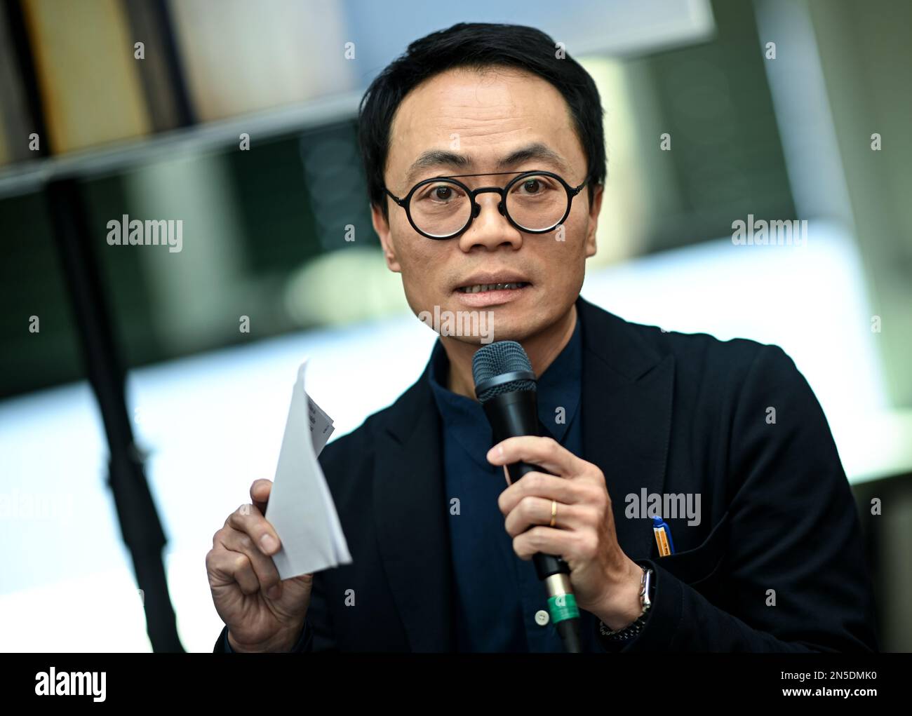 Berlin, Germany. 09th Feb, 2023. Anh-Linh Ngo, architect and member of ...