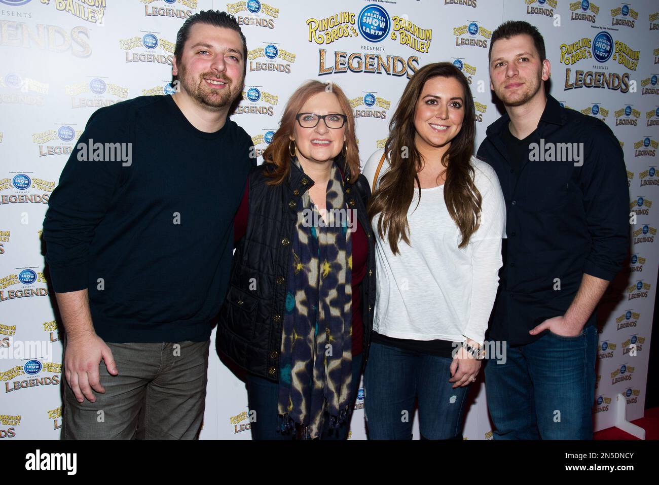 Christopher Manzo, left, Caroline Manzo, Lauren Manzo and Albie Manzo ...