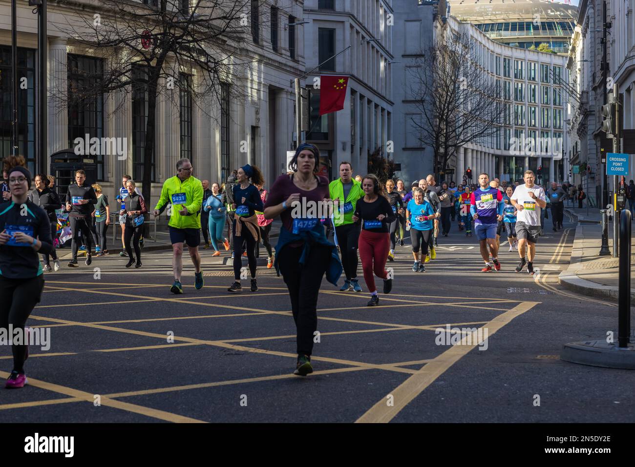 London Cancer Research Run Stock Photo - Alamy