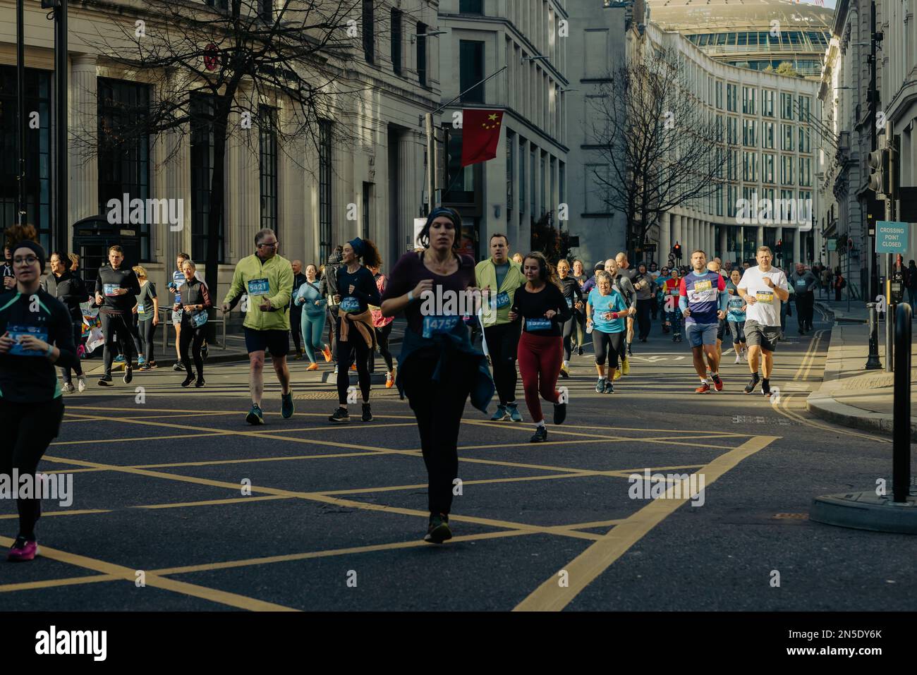 London Cancer Research Run Stock Photo - Alamy
