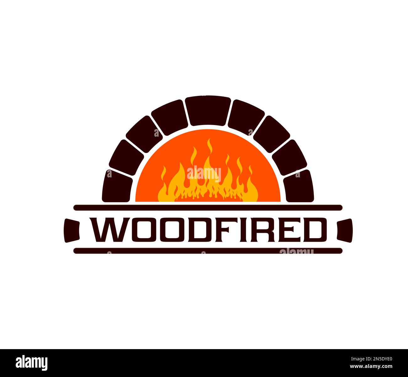 Fireplace wood burner Stock Vector Images - Alamy