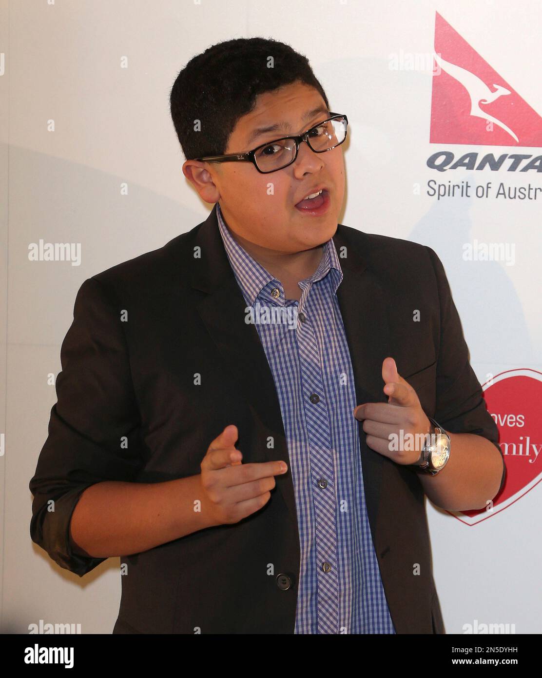 Rico Rodriguez who plays Manny Delgado from the U.S. TV series Modern ...