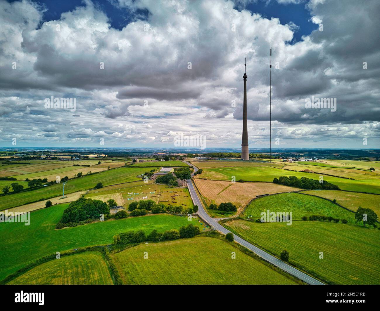 Emley moor transmitting station hi-res stock photography and images - Alamy
