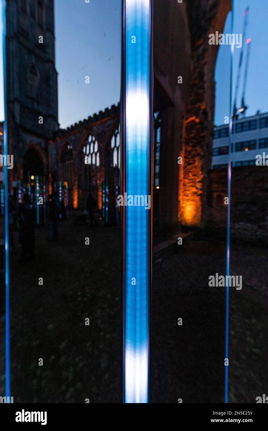 CONTINUUM installation by ILLUMAPHONIUM in the body of Temple Church ...