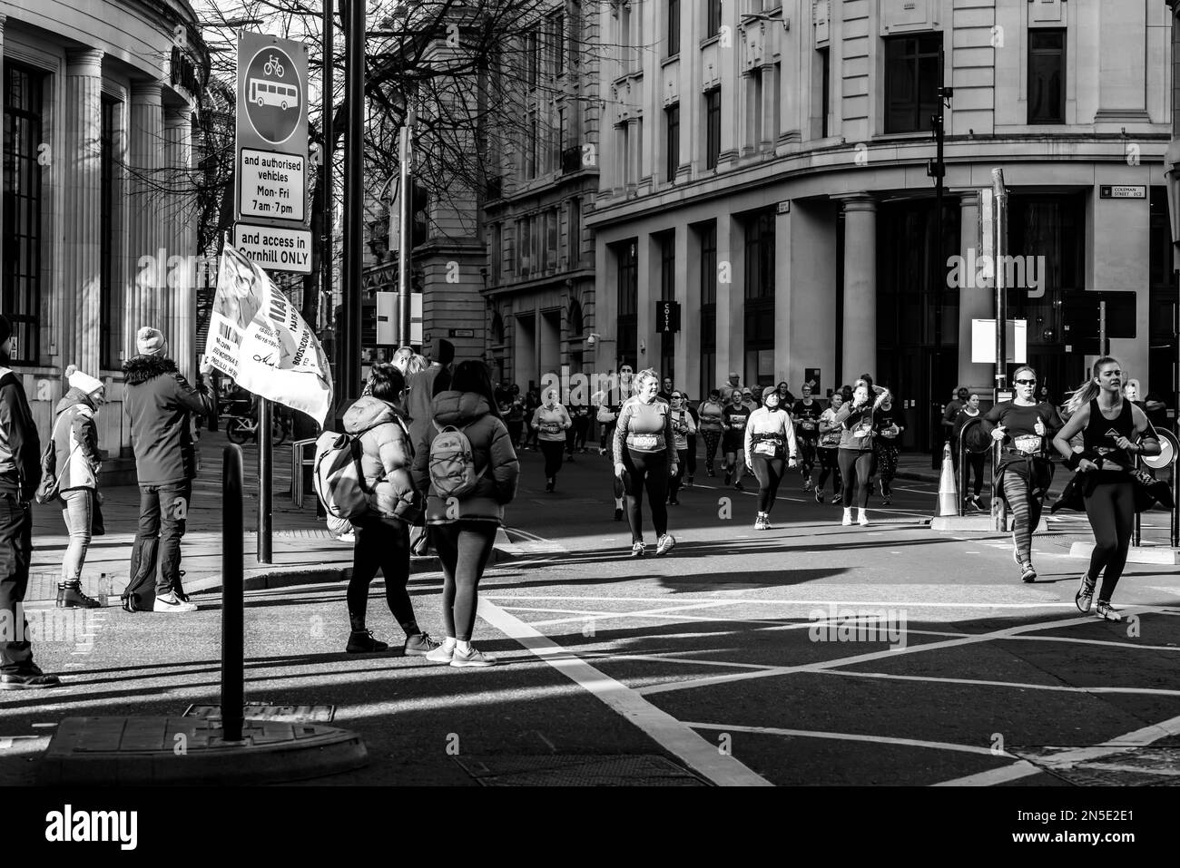 London Cancer Research Run Stock Photo - Alamy