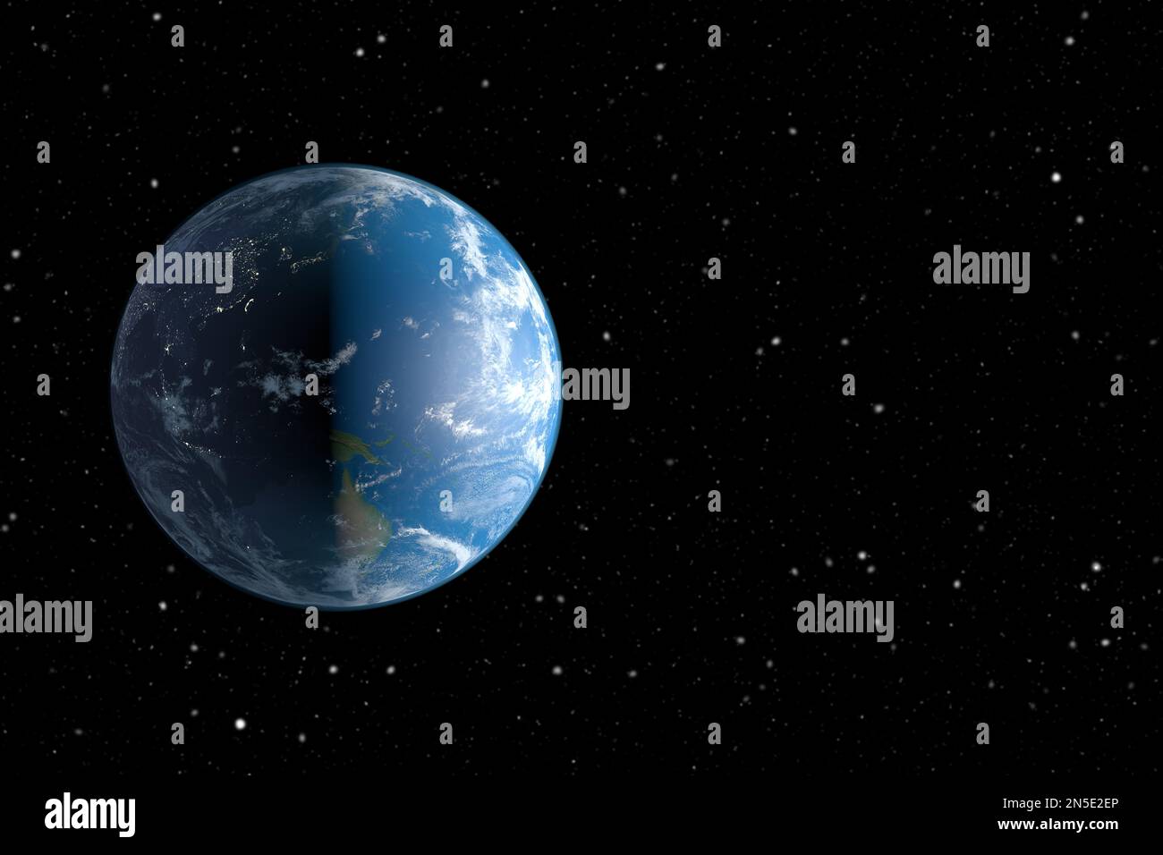 Earth viewed from space Stock Photo - Alamy