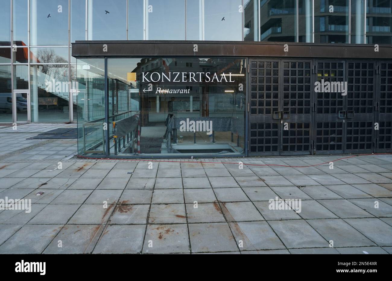 Kiel, Germany. 08th Feb, 2023. View of the construction site of the ...