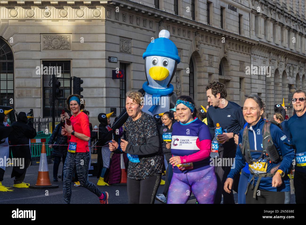 London Cancer Research Run Stock Photo - Alamy
