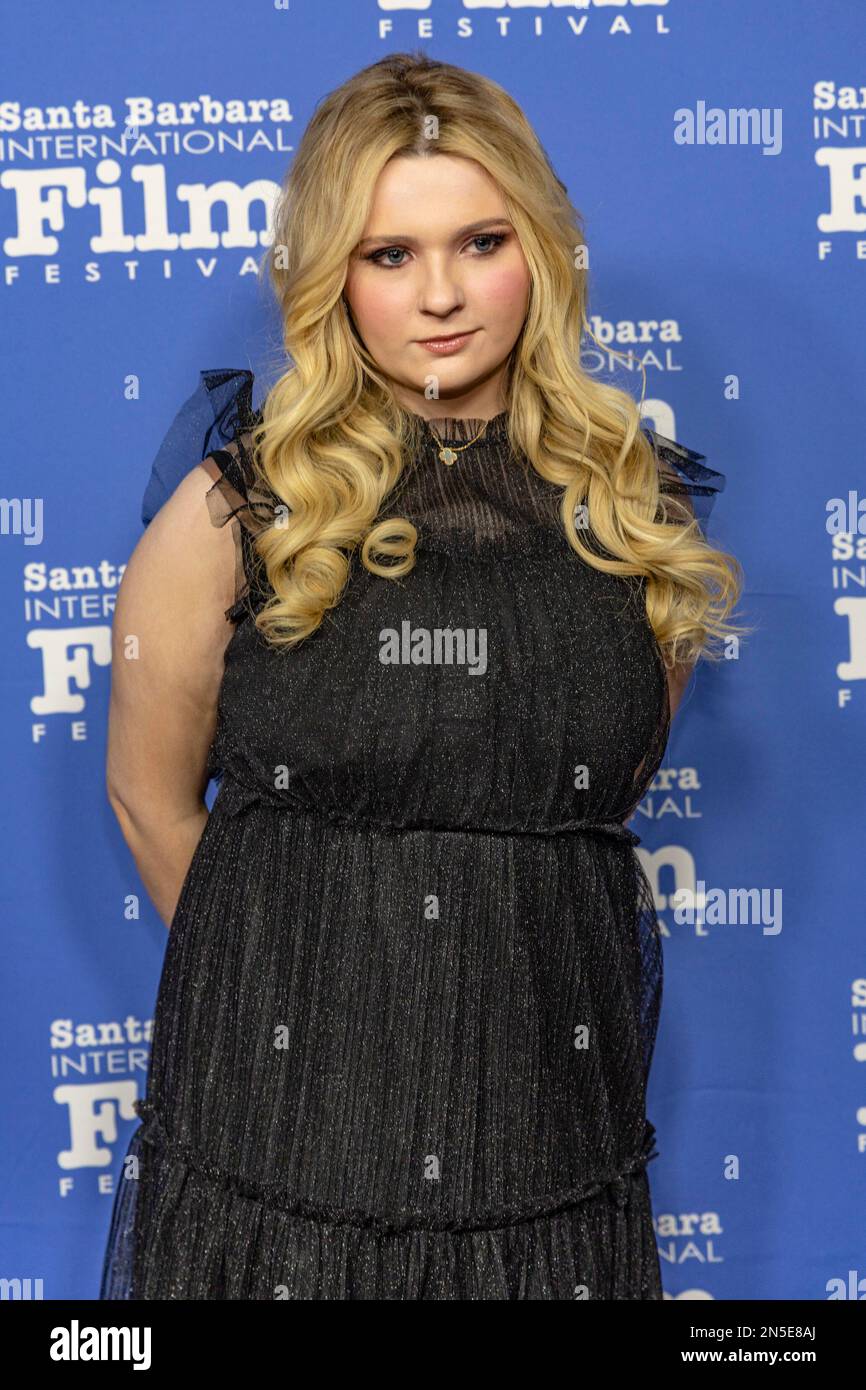 Abigail Breslin arrivals at The 38th Santa Barbara International Film ...