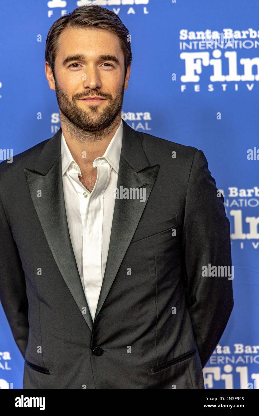 Josh Bowman arrives at the 38th Santa Barbara International Film ...