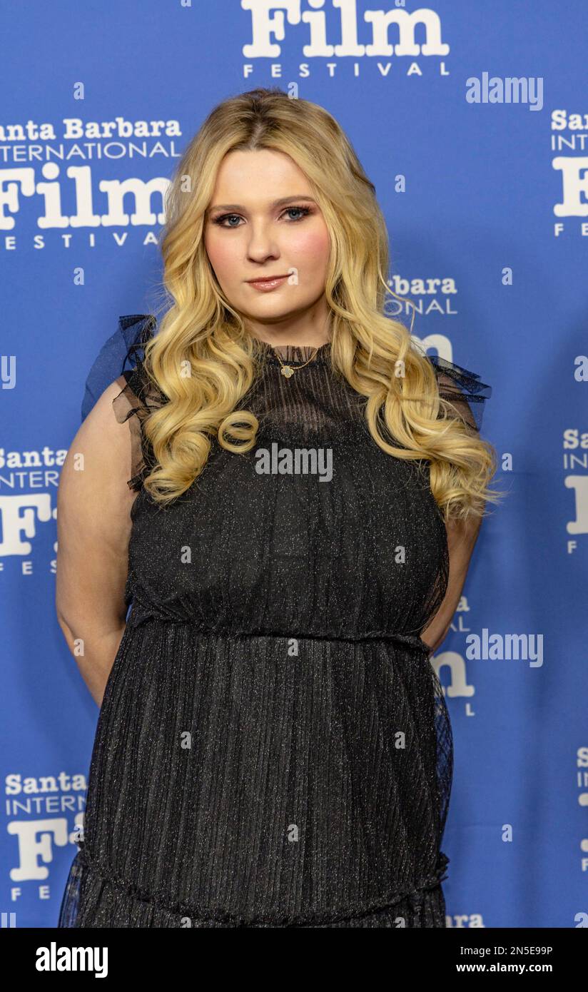 Abigail Breslin arrivals at The 38th Santa Barbara International Film ...