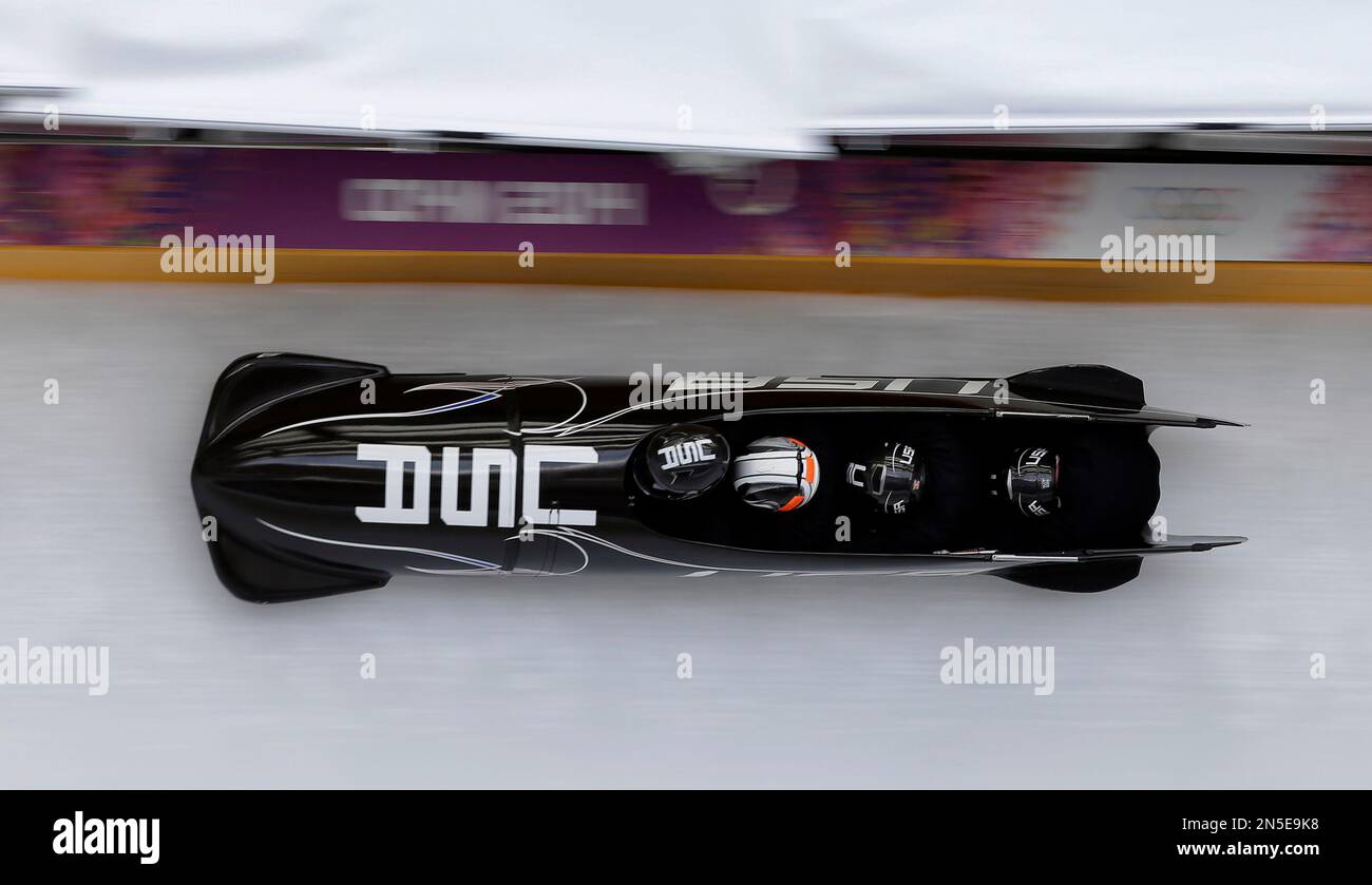 The team from the United States USA-2, piloted by Nick Cunningham, take ...