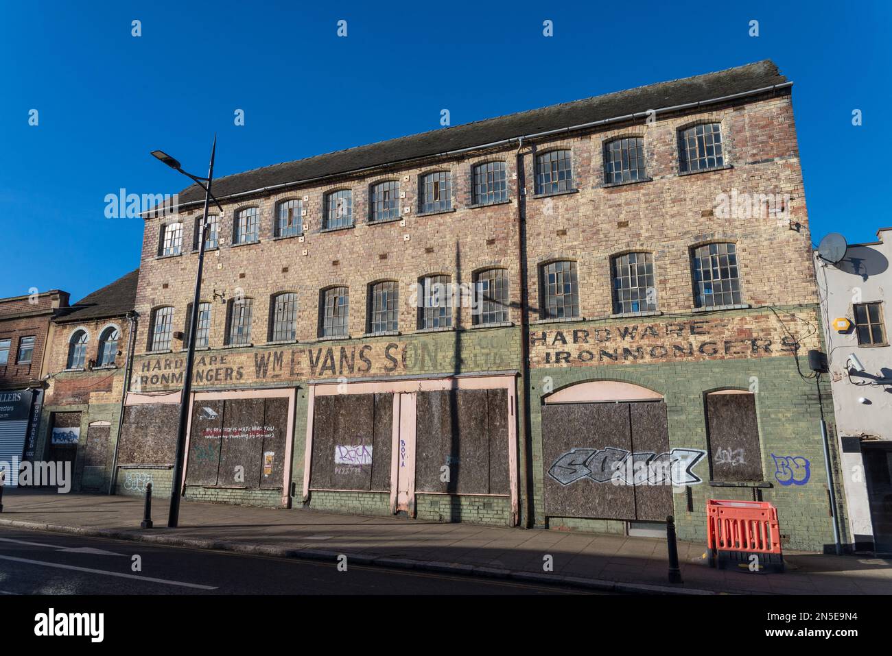 William Evans old closed down hardware and ironmongers shop in School ...