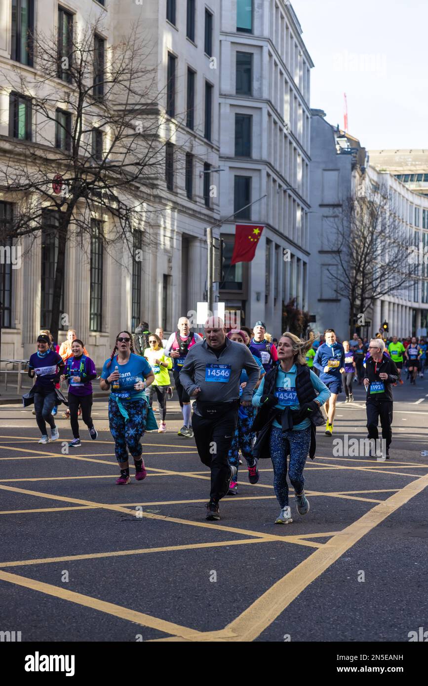 London Cancer Research Run Stock Photo - Alamy