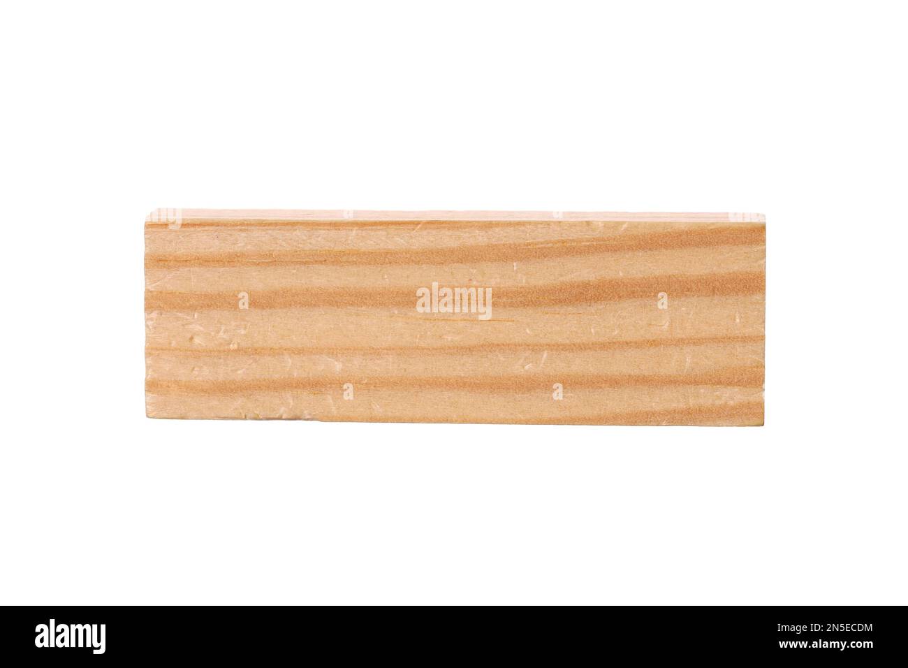brown wooden plank isolated on white background Stock Photo - Alamy